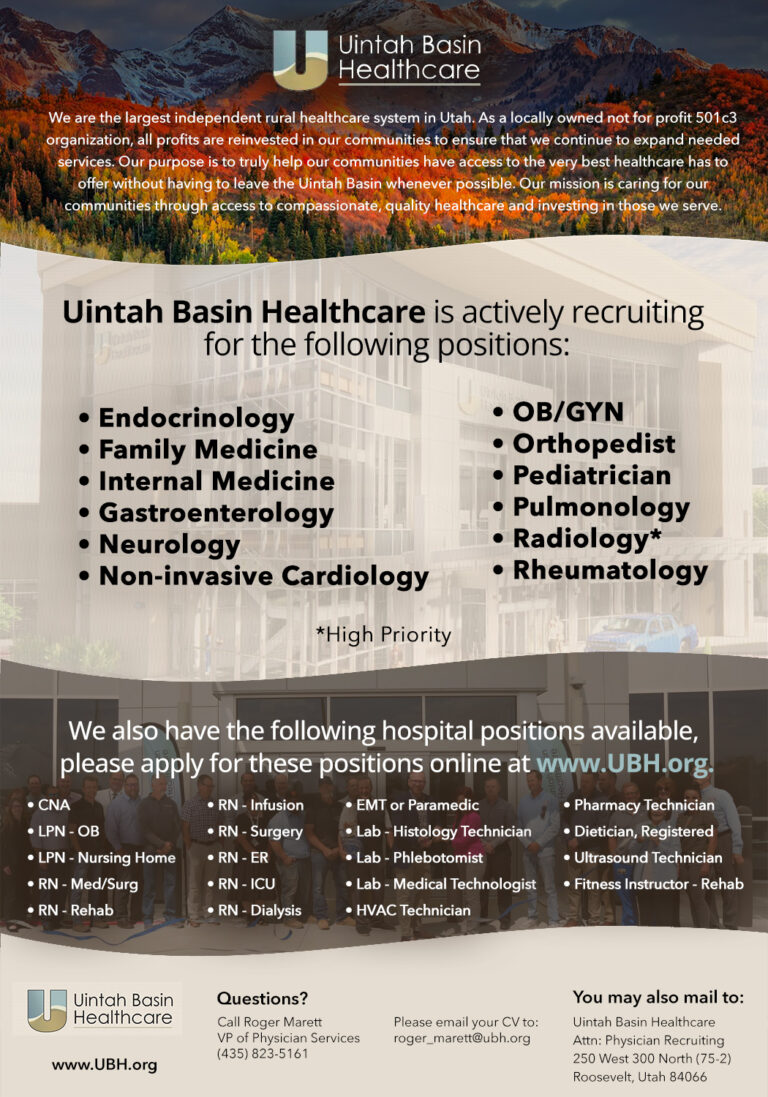 Uintah Basin Healthcare - Military Strategic